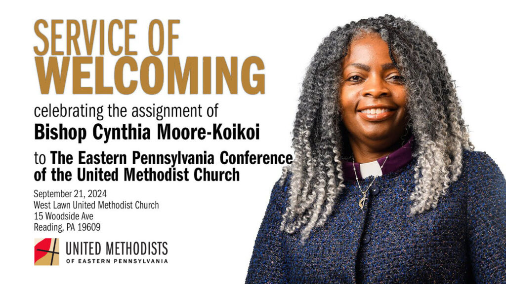 Service of Welcoming: Bishop Cynthia Moore-Koikoi to Eastern Pennsylvania | Eastern PA ...