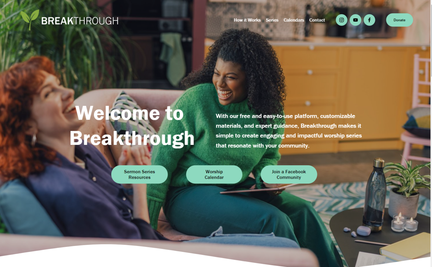 Breakthrough’s new website is here to help revitalize worship | Eastern ...